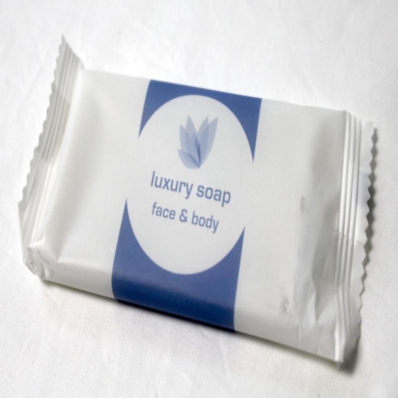 ½ Oz Facial Soap Candy Wrap 1000/Cs | Hotel Supplies USA